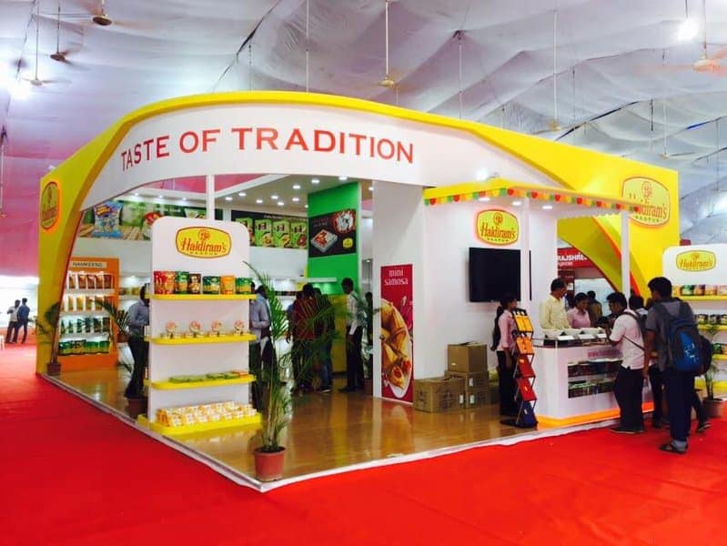 Stall Design and booth fabrication services in AAhar india new delhi